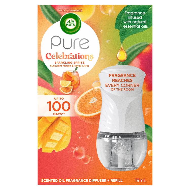 Scented Oil Diffuser & Refill Turquoise Oasis 19ml | Air Wick AU